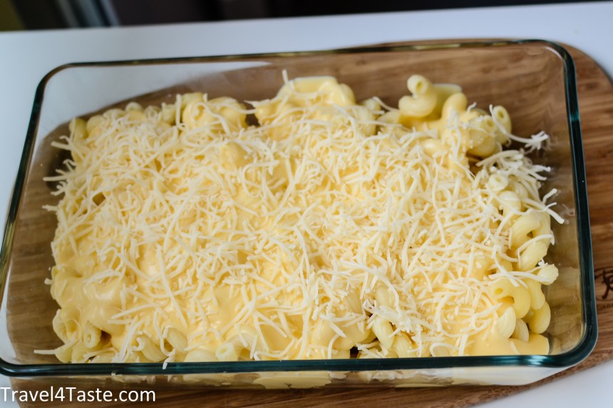 Mac & Cheese (made with Bechamel sauce and Cheddar cheese) – Travel For ...